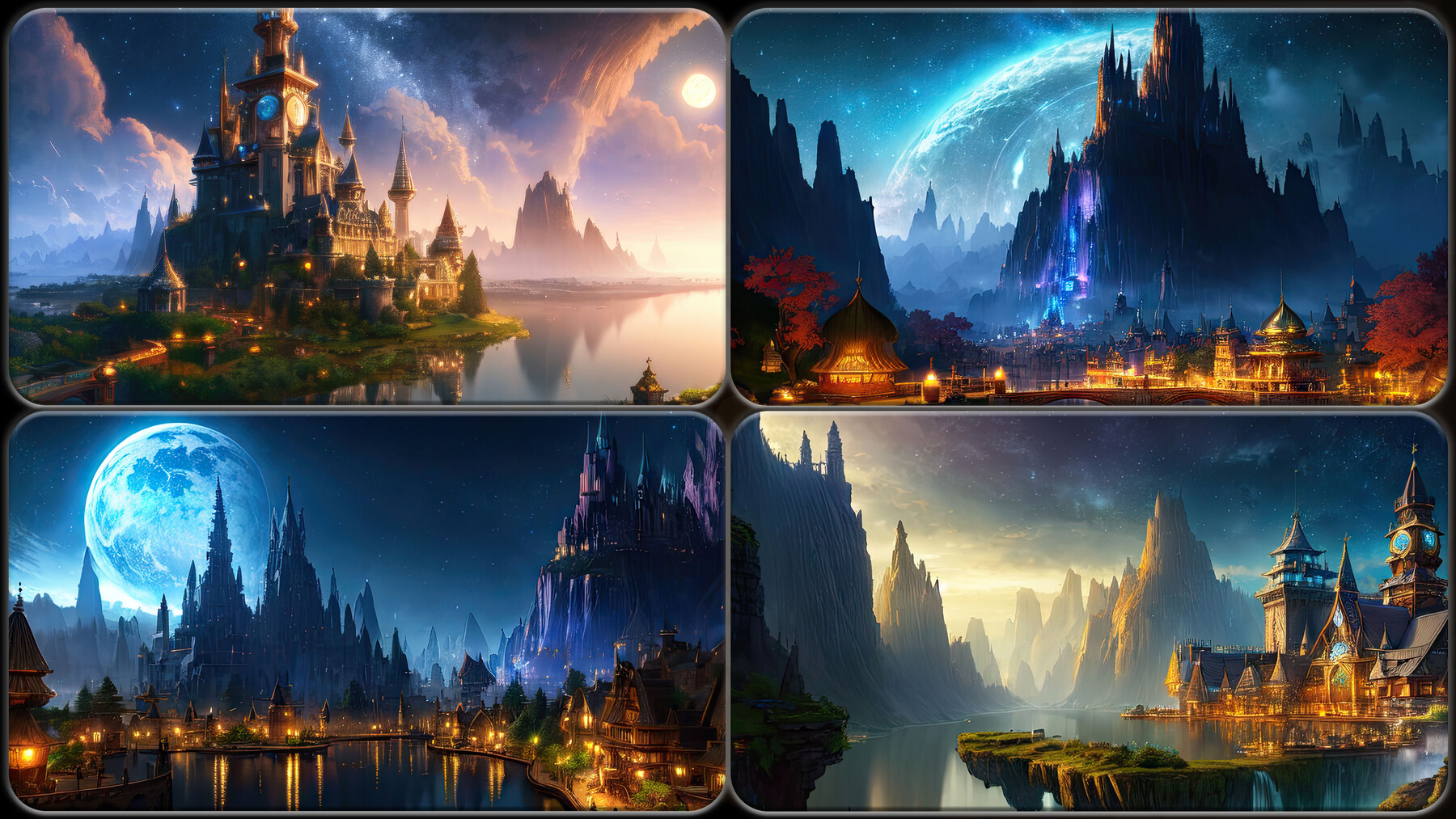 ArtStation - 200 Painted Legendary City Reference Pack | 4K | v.1 ...