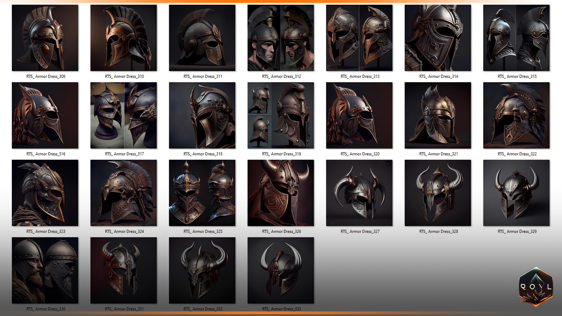 ArtStation - 333 Armor Dress Helmet Reference modeling /Designing Vol ...