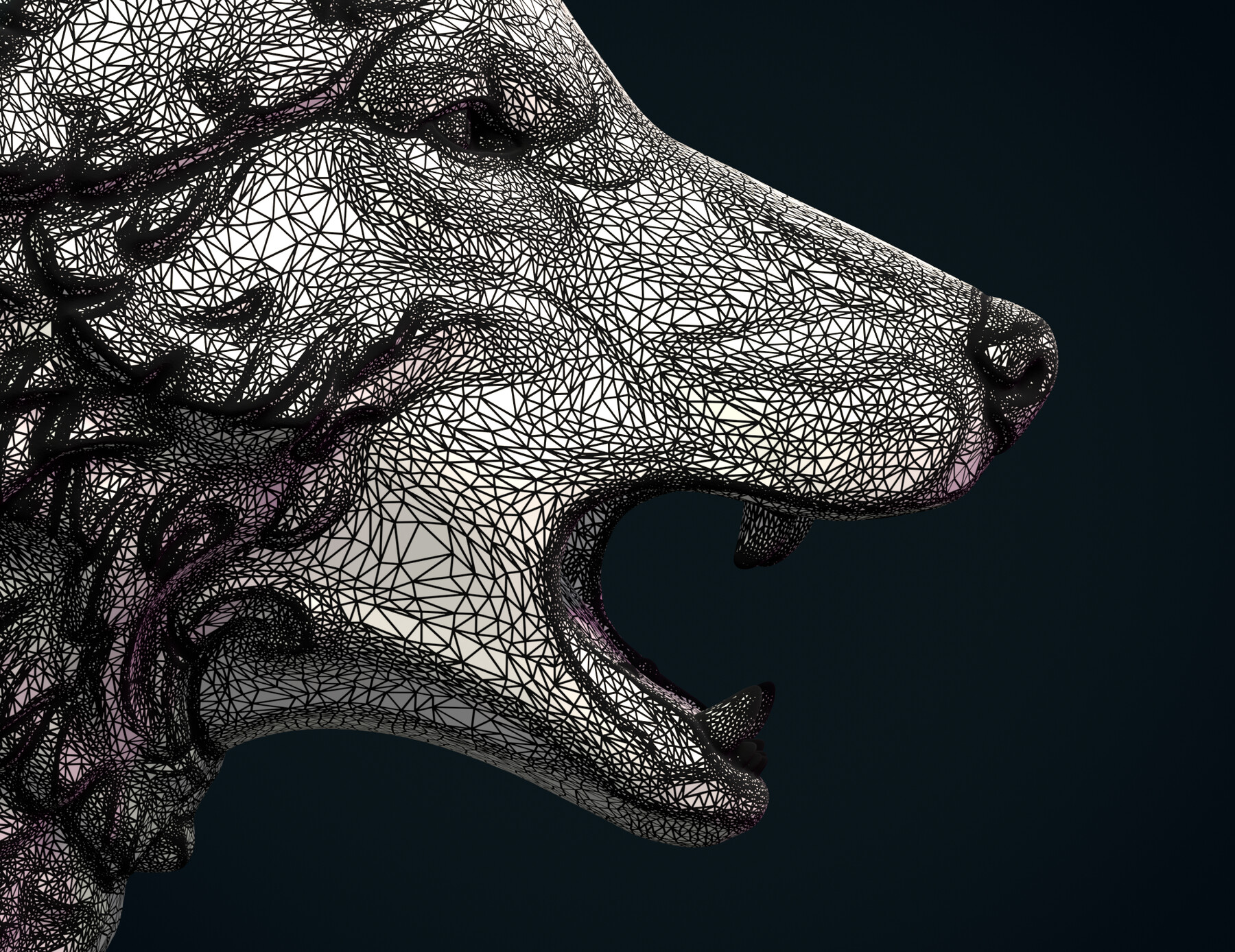 ArtStation - Wolf sculpture | Resources