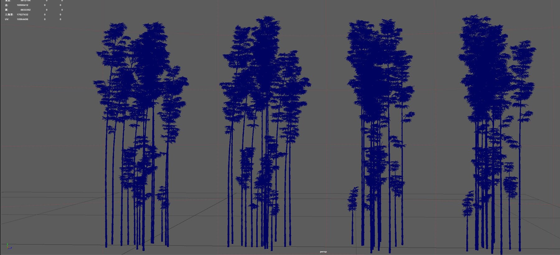 ArtStation - Bamboo forest with wind animation | Resources