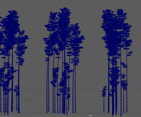 ArtStation - Bamboo forest with wind animation | Resources