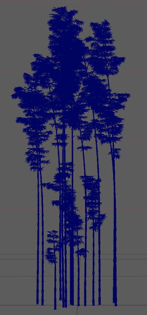 ArtStation - Bamboo forest with wind animation | Resources