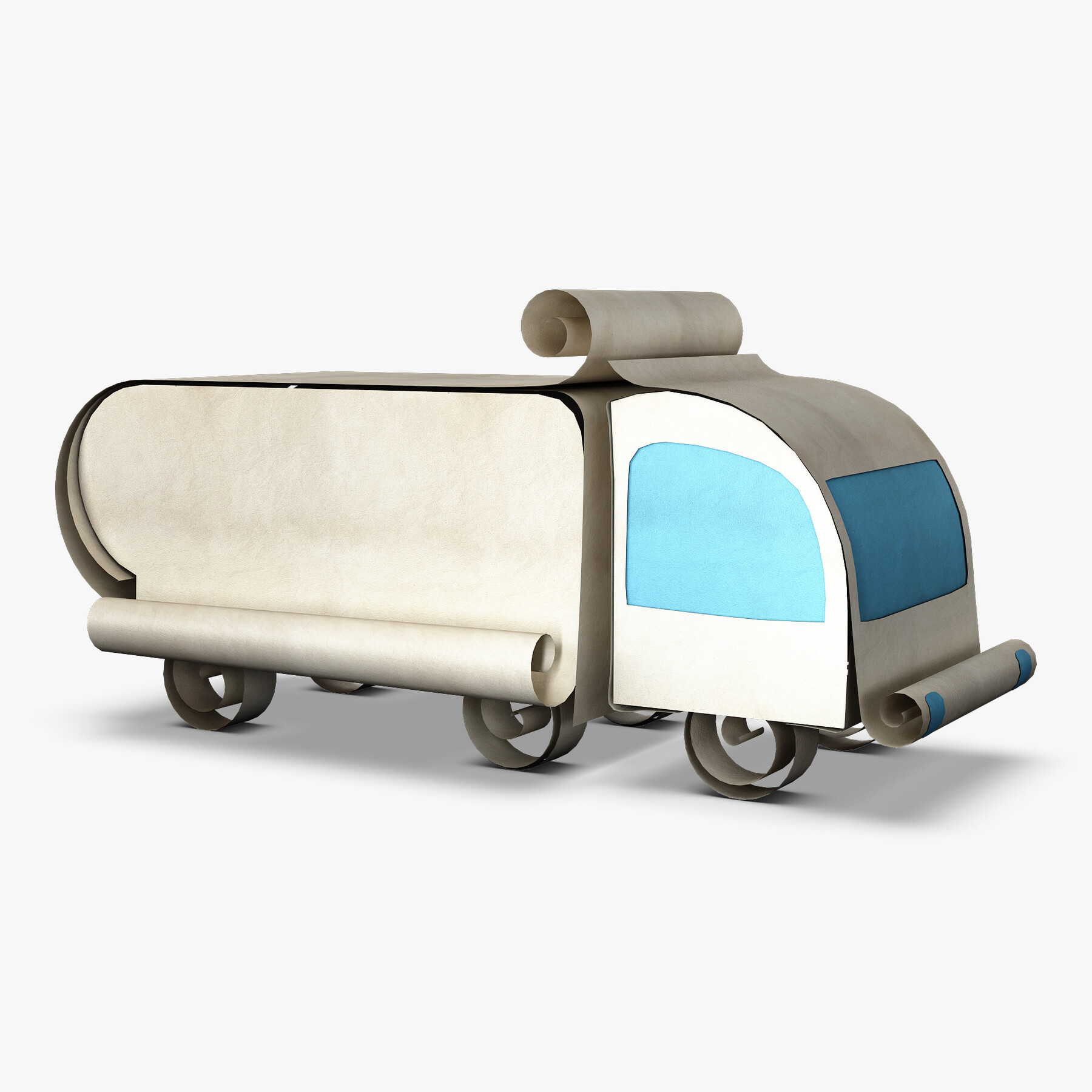 ArtStation - Truck Box Paper v 1 | Resources