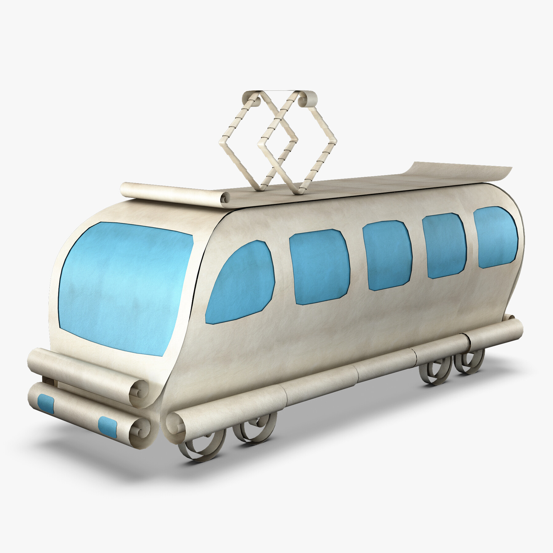 ArtStation - Tram Paper v 1 | Resources