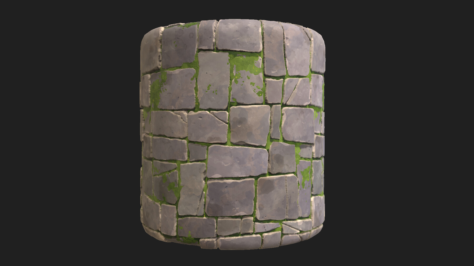 ArtStation - Wall Brick sbs&sbsar files ghibli stylized | Game Assets