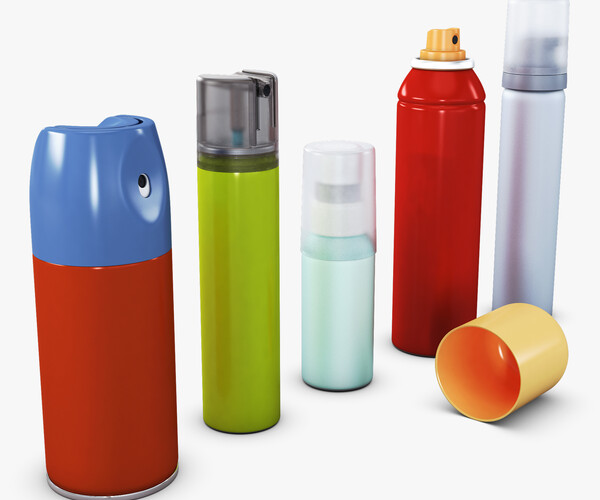 ArtStation - Spray Can Collection Volume 1 | Resources