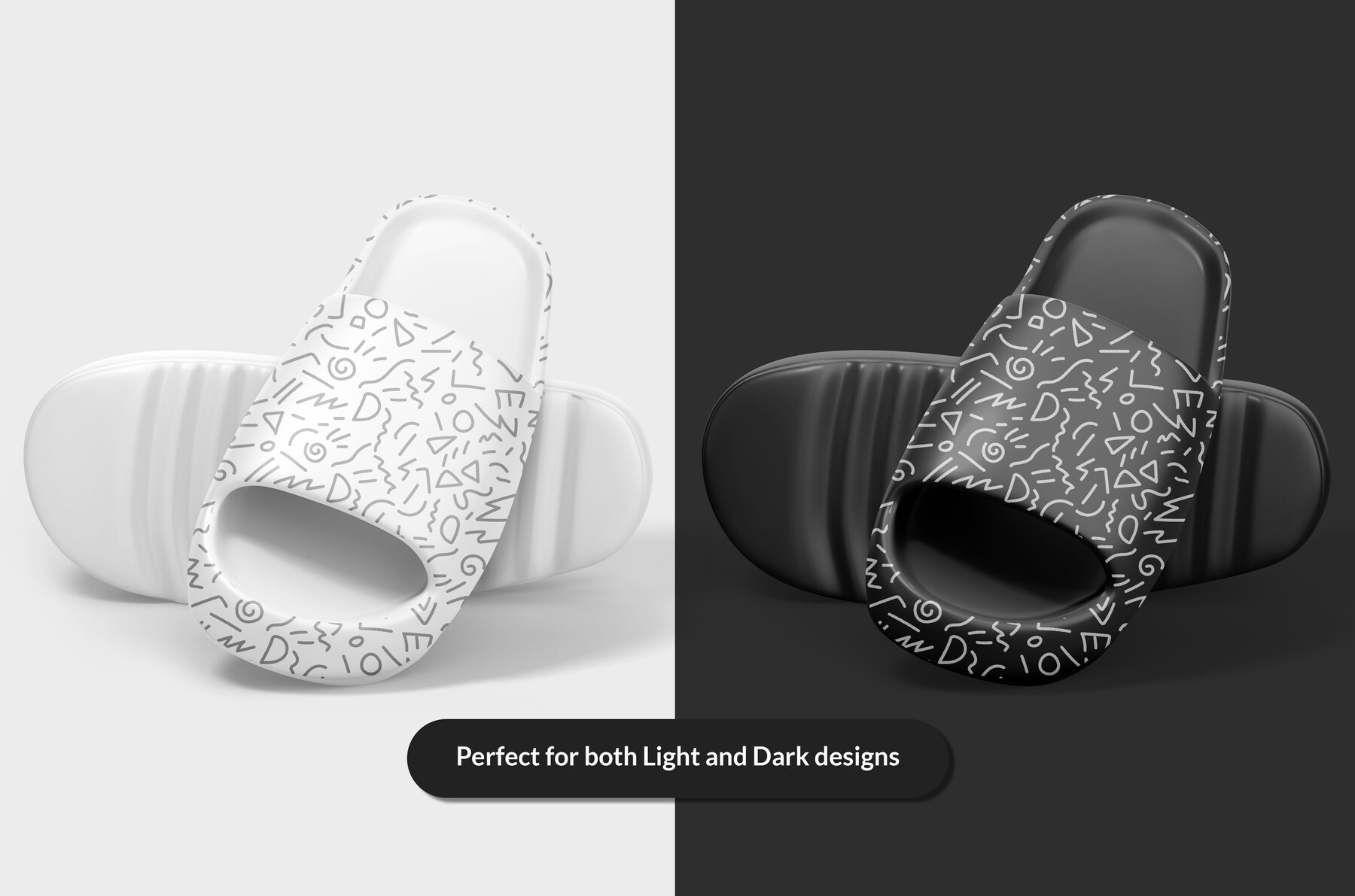 ArtStation - Slide Slippers Mockup | Artworks