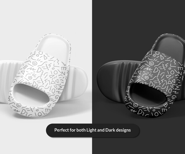 ArtStation - Slide Slippers Mockup | Artworks