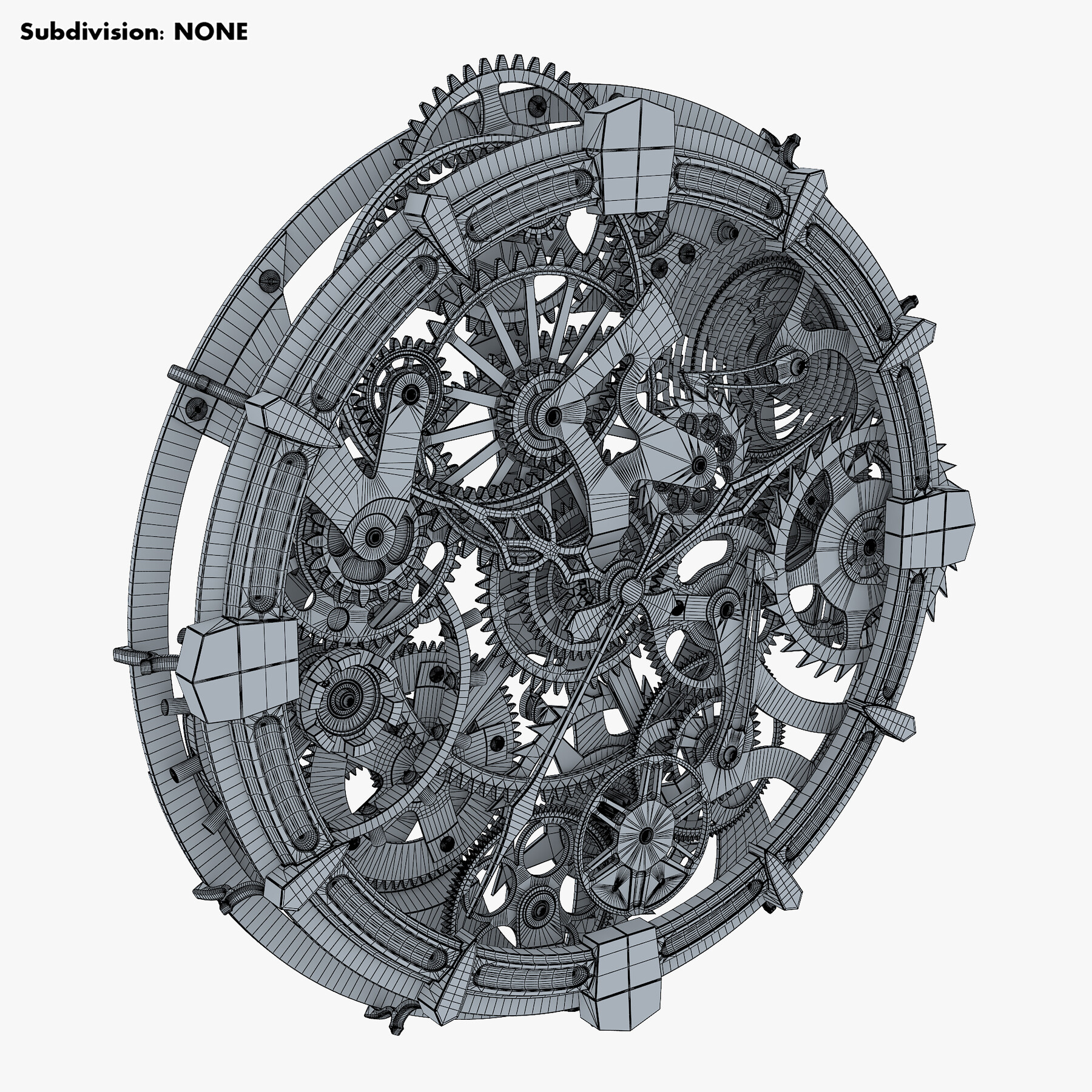 ArtStation - Clock Mechanism With Gears v 2 | Resources