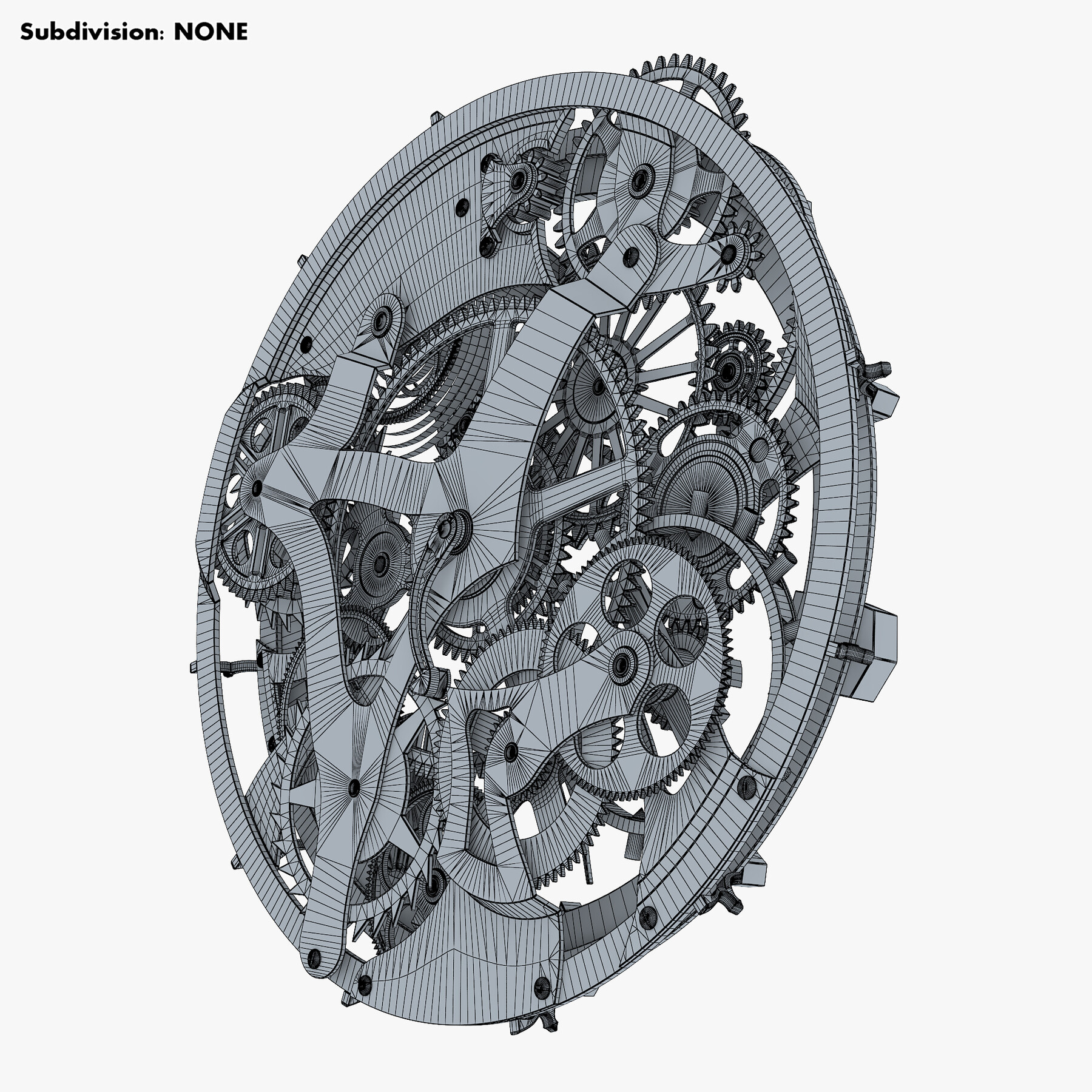 ArtStation - Clock Mechanism With Gears v 2 | Resources