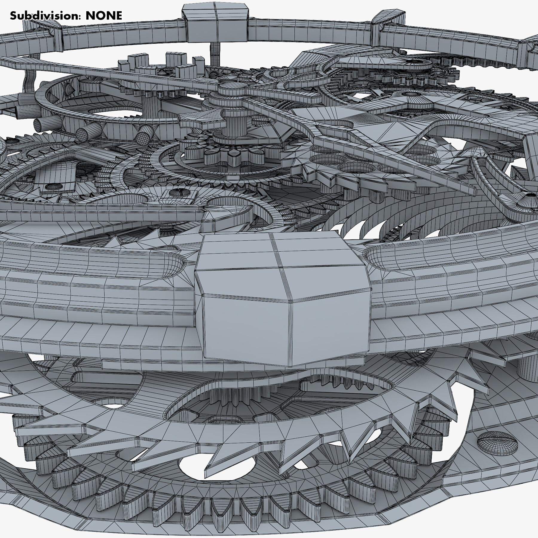 ArtStation - Clock Mechanism With Gears v 2 | Resources