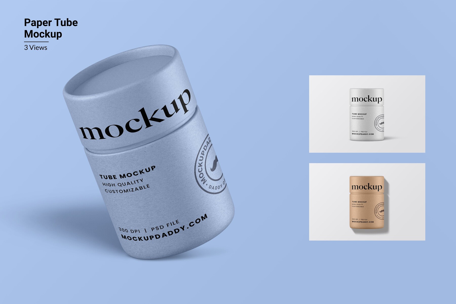 ArtStation - Small Paper Tube Psd Mockup | Artworks