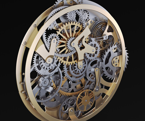 ArtStation - Gear Mechanism v 8 | Resources