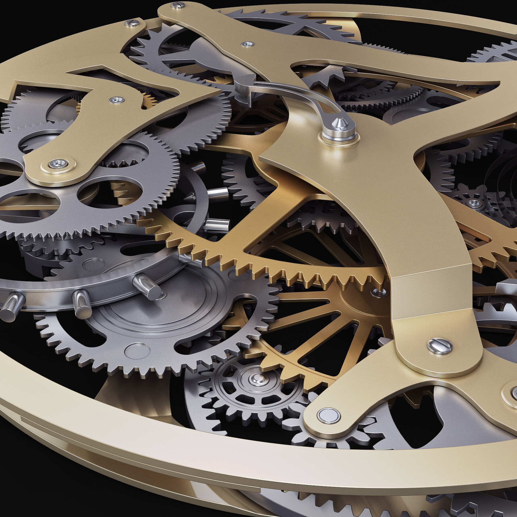 ArtStation - Gear Mechanism v 8 | Resources