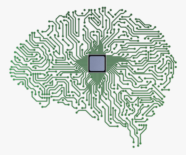 ArtStation - Electronic Circuit Board Brain v 1 | Resources