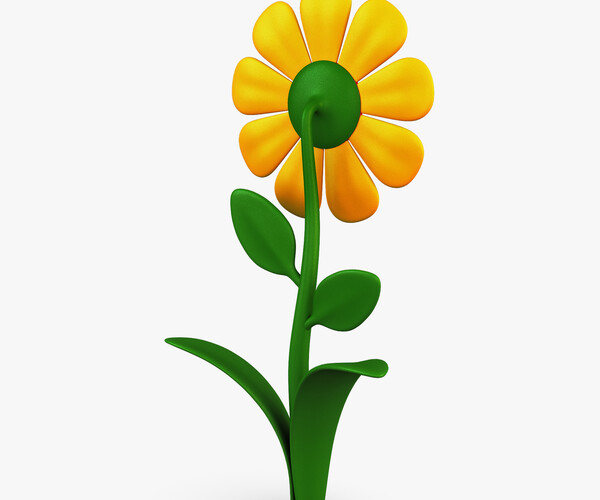 ArtStation - Cartoon Flower v 1 | Resources