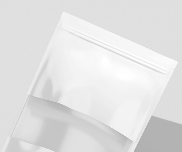 ArtStation - Pouch/Bag with Clear Window Mockup | Artworks
