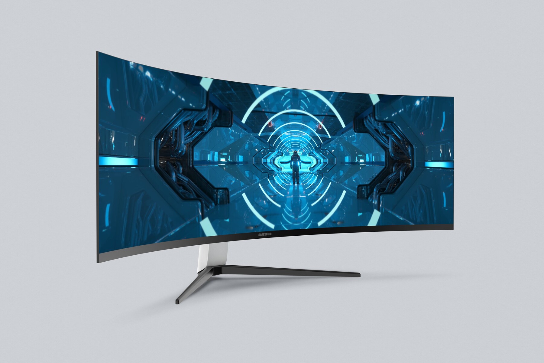 ArtStation - Samsung Odyssey G9 Monitor Mockup | Artworks