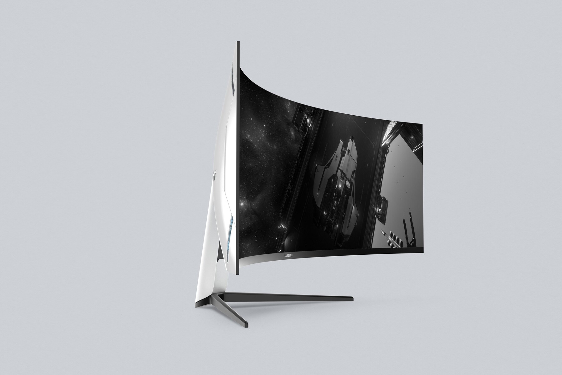 ArtStation - Samsung Odyssey G9 Monitor Mockup | Artworks