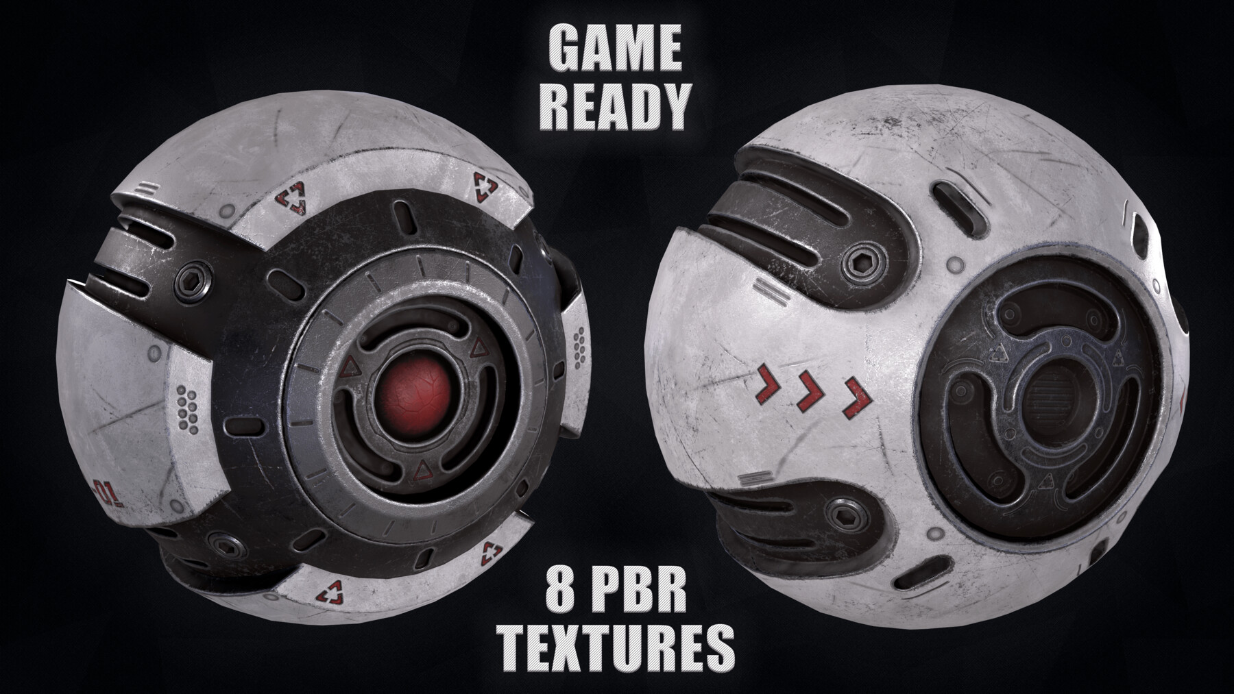 ArtStation - Sci-fi Drone | Game Assets