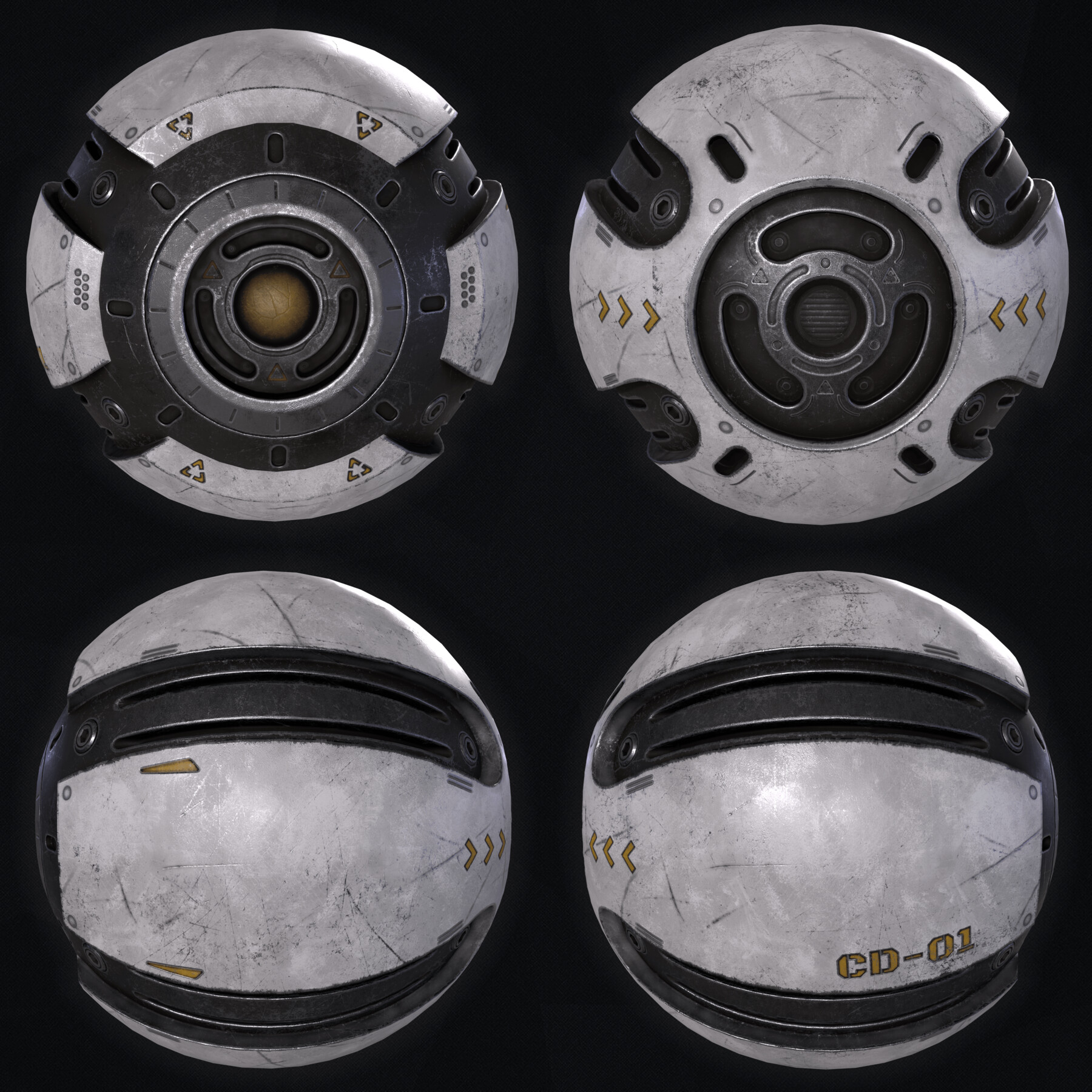 ArtStation - Sci-fi Drone | Game Assets