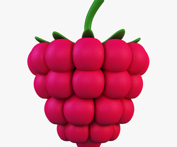 ArtStation - Cartoon Raspberry v 1 | Resources