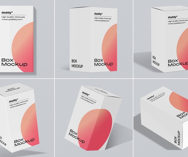 ArtStation - Box PSD Mockup | Resources