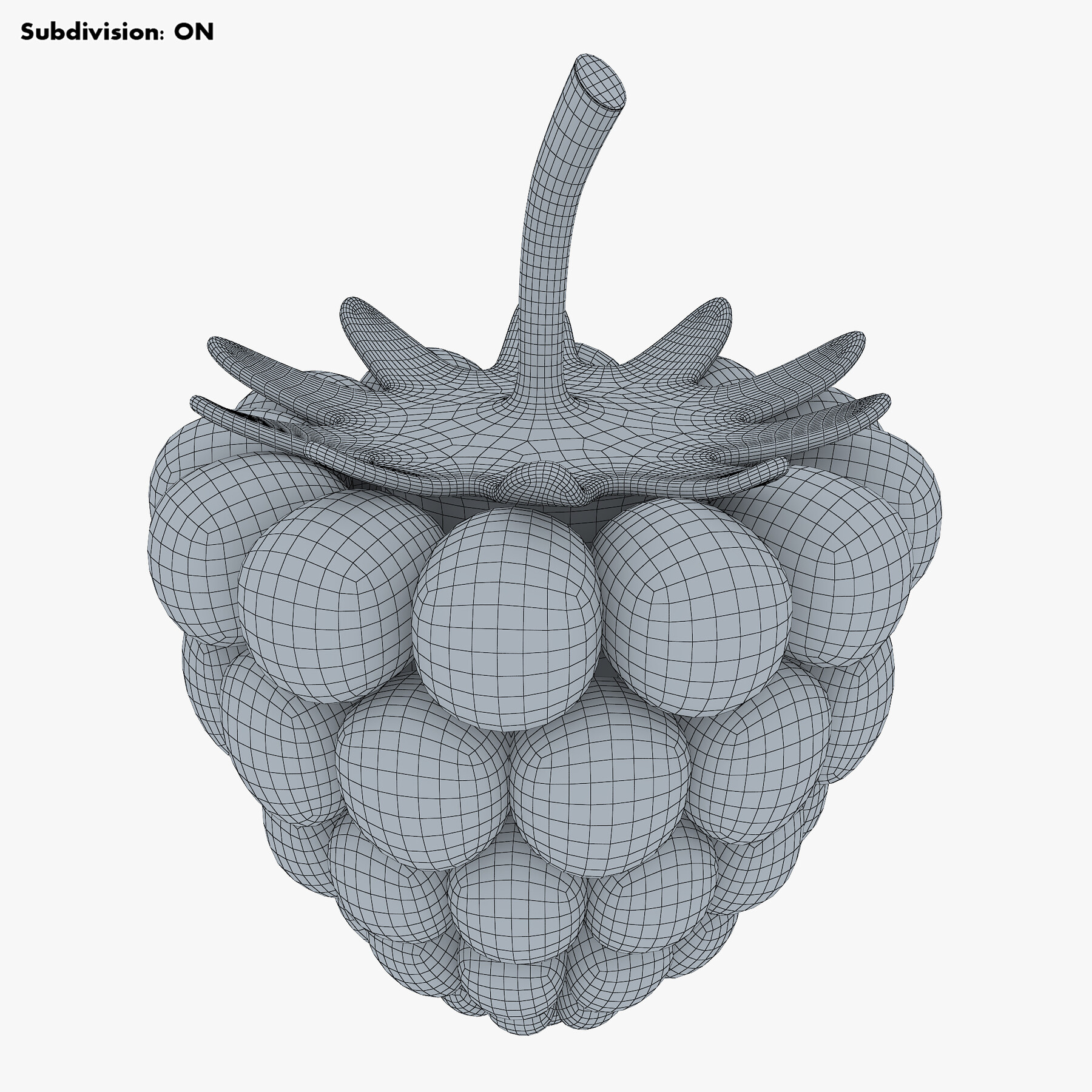 ArtStation - Cartoon Raspberry v 2 | Resources