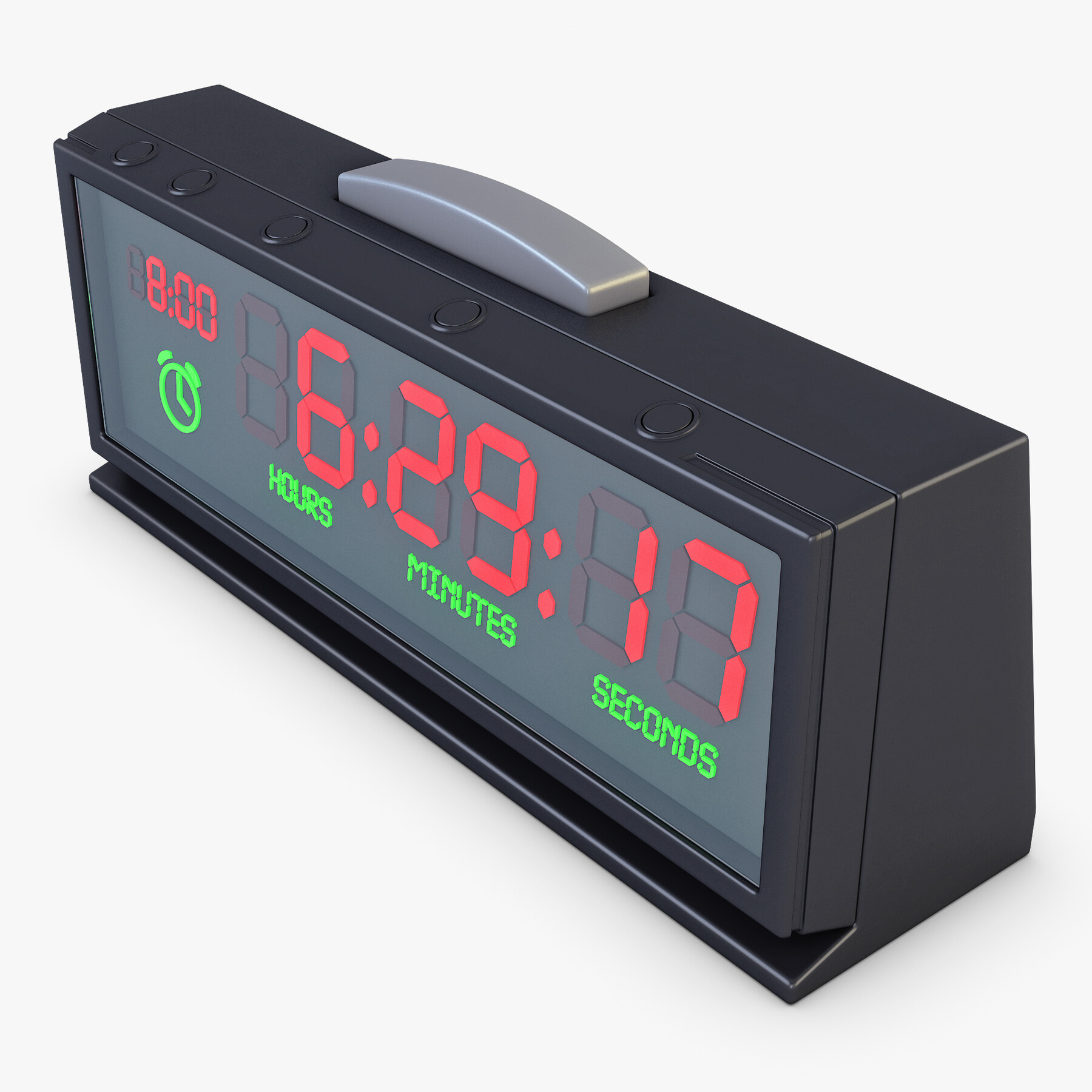 ArtStation - Digital Clock v 1 | Resources