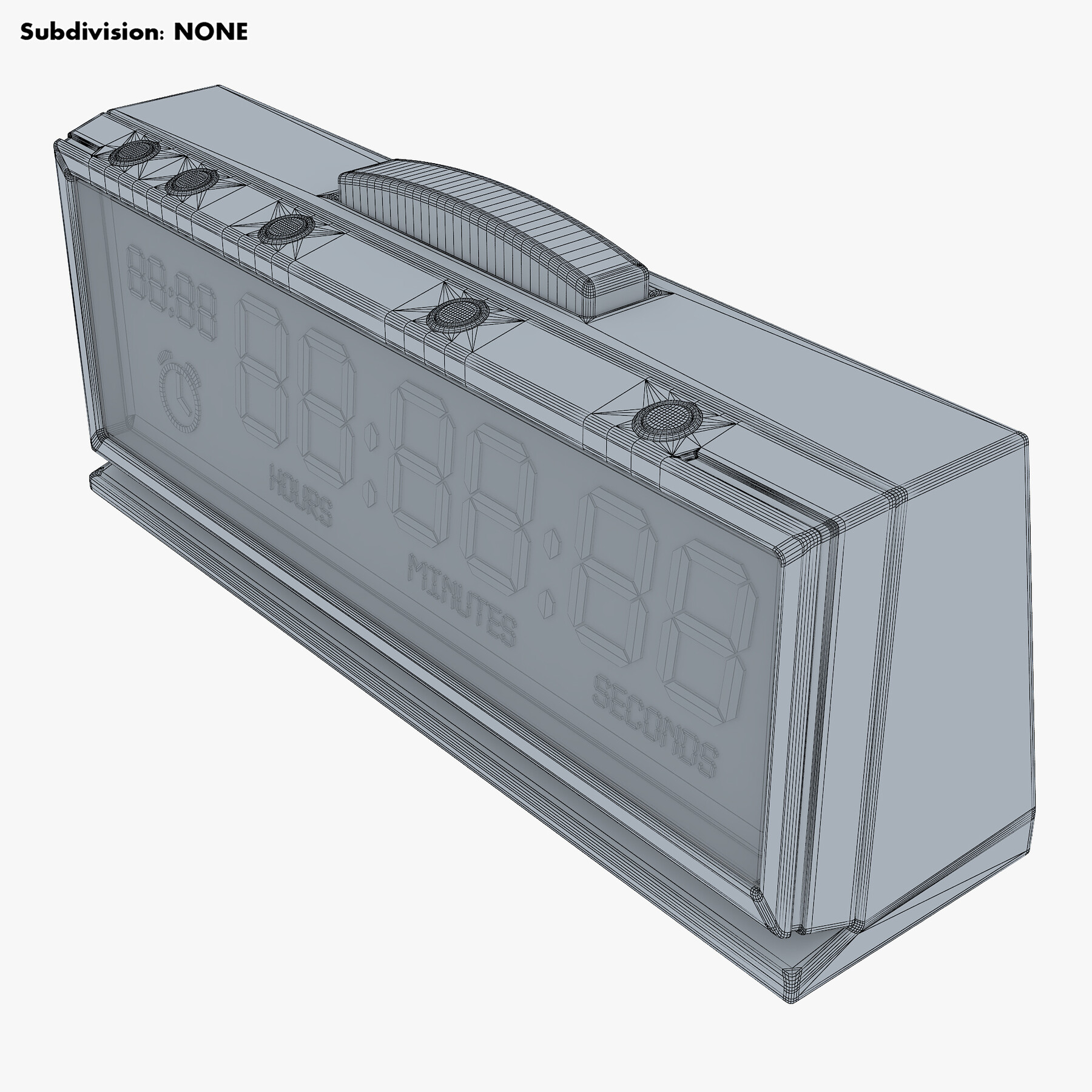 ArtStation - Digital Clock v 1 | Resources
