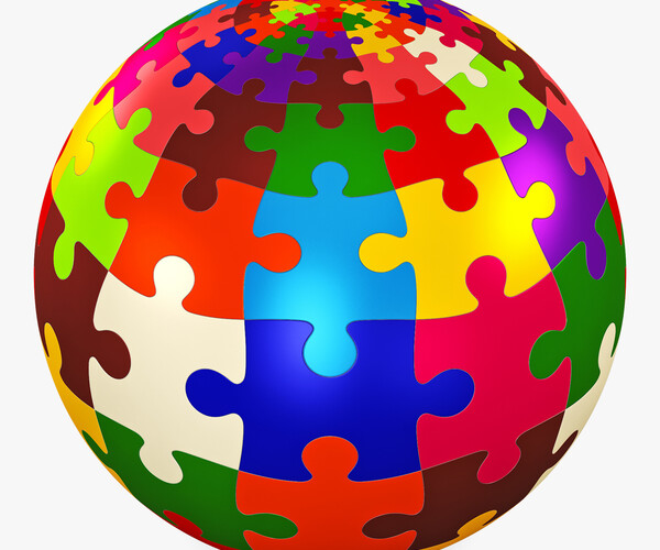 ArtStation - Colored Sphere Puzzle v 1 | Resources