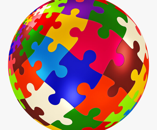 ArtStation - Colored Sphere Puzzle v 1 | Resources