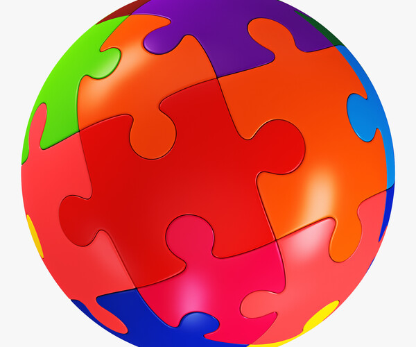 ArtStation - Colored Sphere Puzzle v 2 | Resources