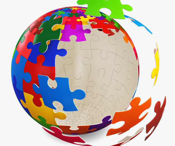 ArtStation - Colored Sphere Puzzle v 4 | Resources