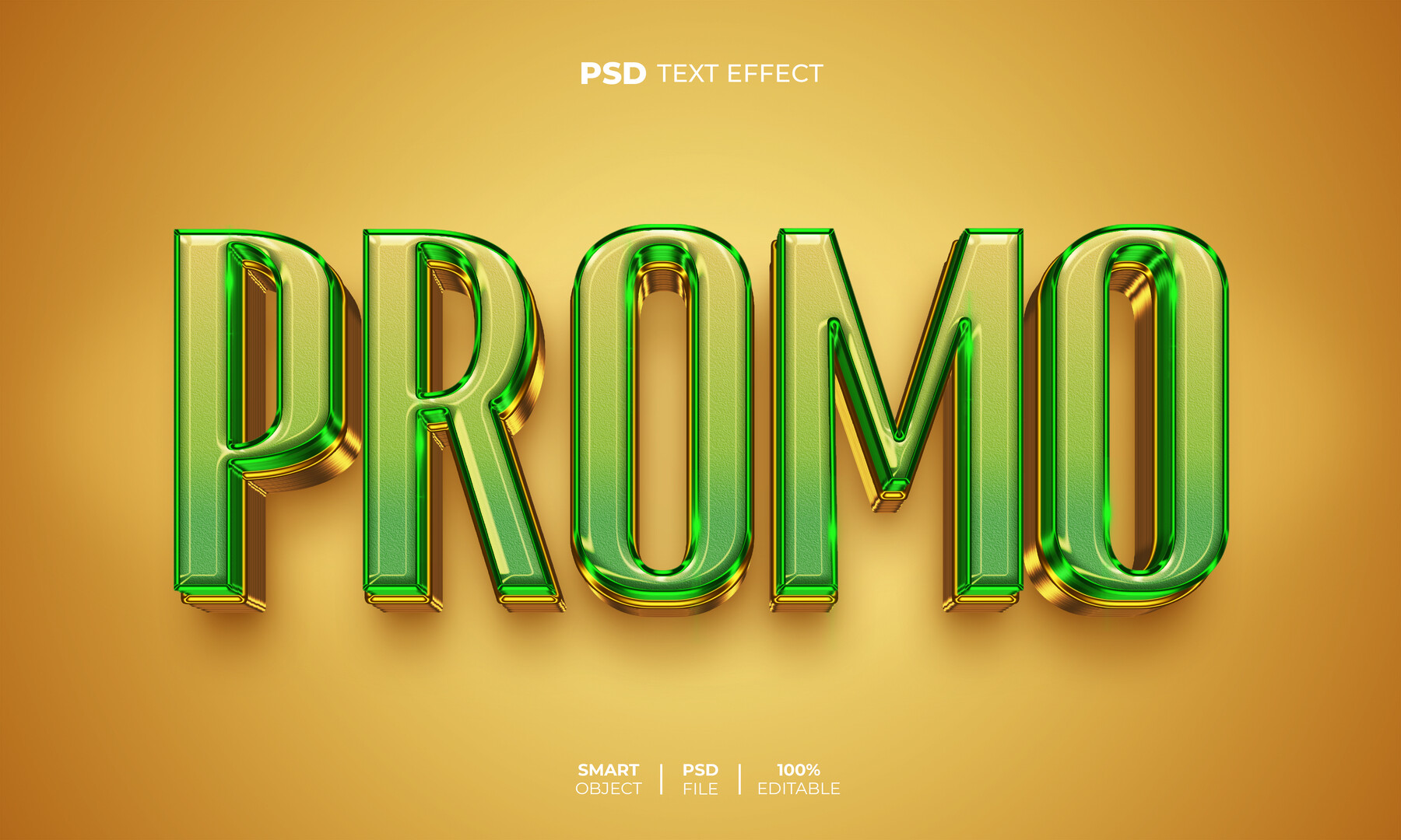 ArtStation - 3D Promo. PSD fully editable text effect. Layer style PSD ...
