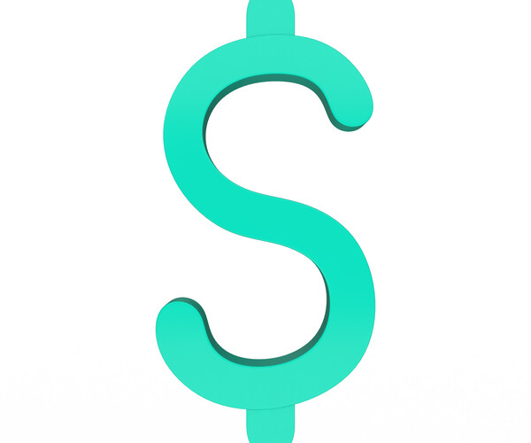 ArtStation - Dollar Symbol Cartoon | Resources