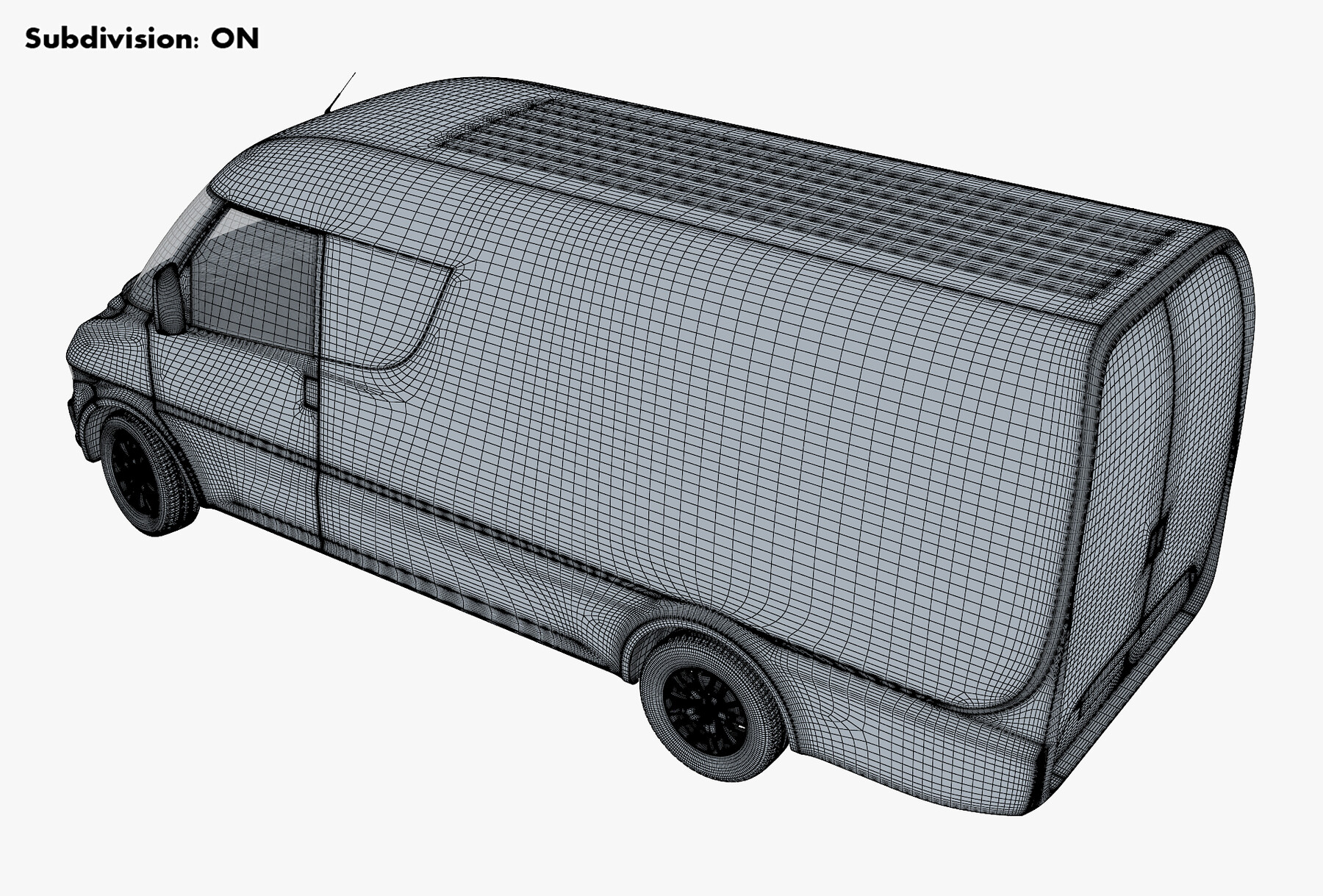 ArtStation - Generic Commercial Cargo Van v 1 | Resources