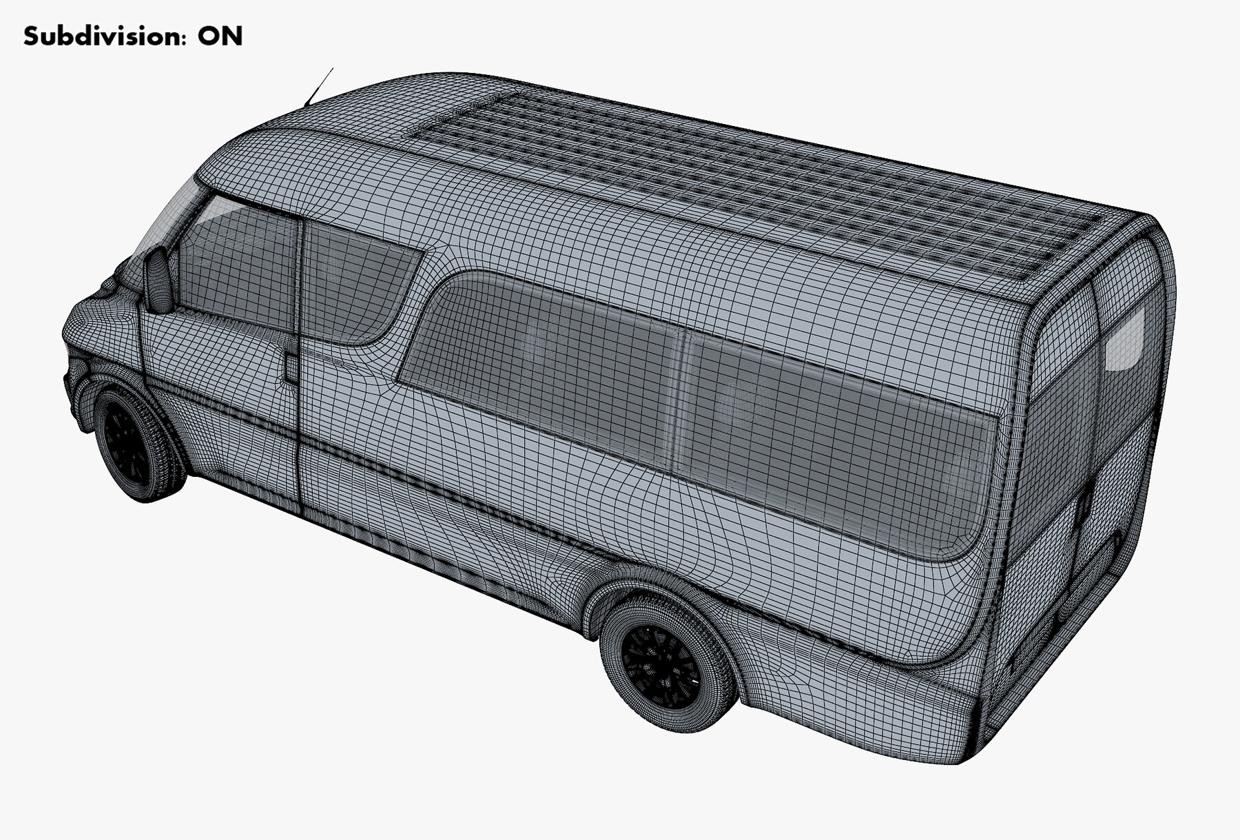 ArtStation - Generic Passenger Van v 1 | Resources