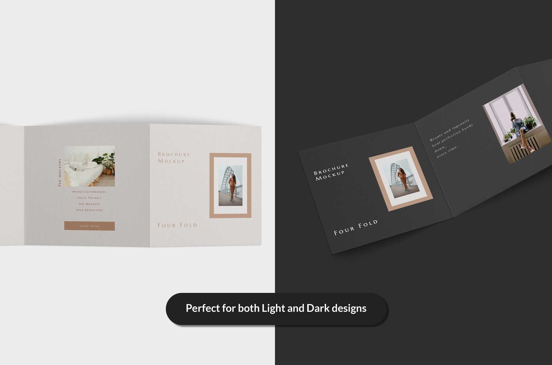 ArtStation - 5 Fold Brochure Mockup | Artworks