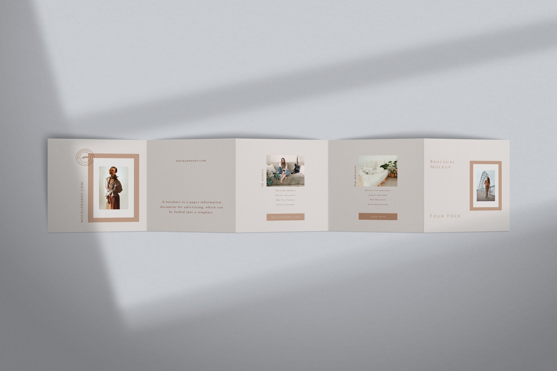 ArtStation - 5 Fold Brochure Mockup | Artworks