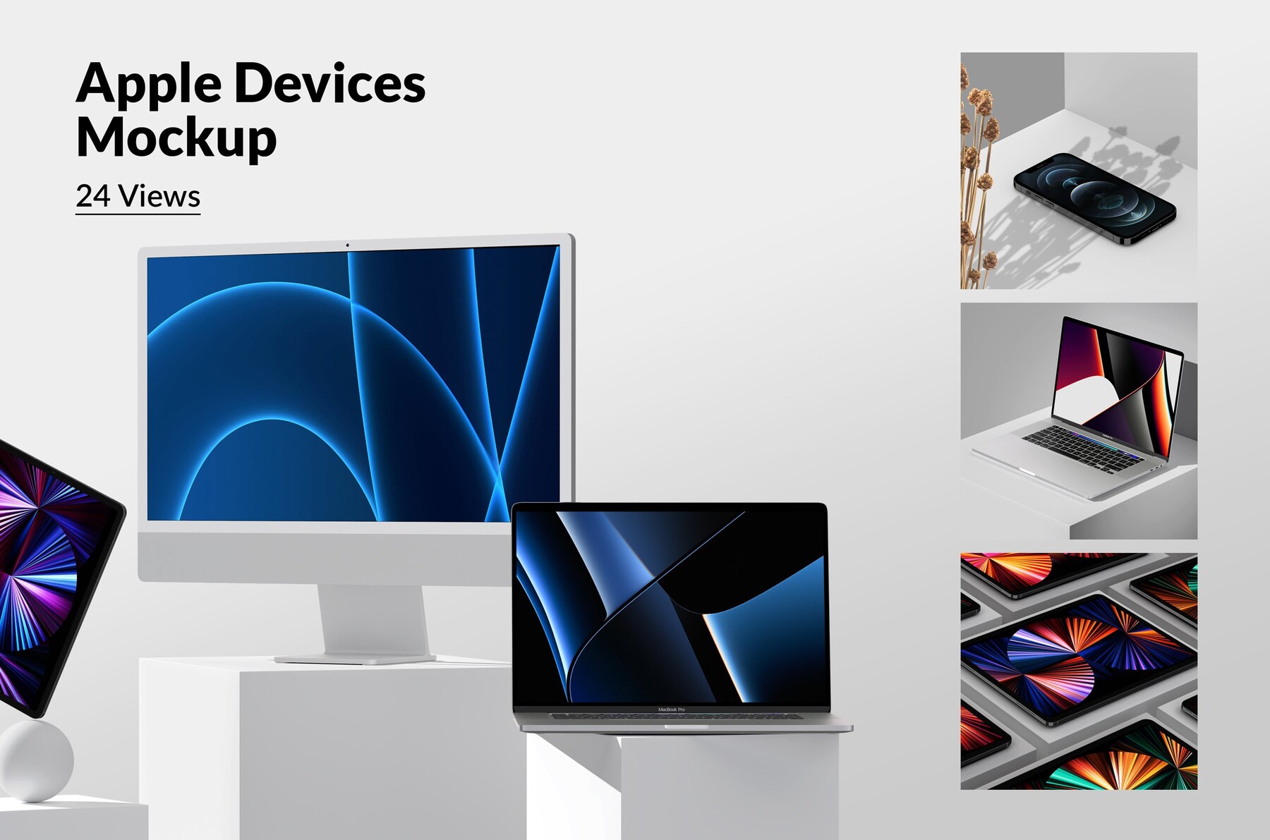 ArtStation - Apple/iOS Responsive Devices Mockup | Artworks