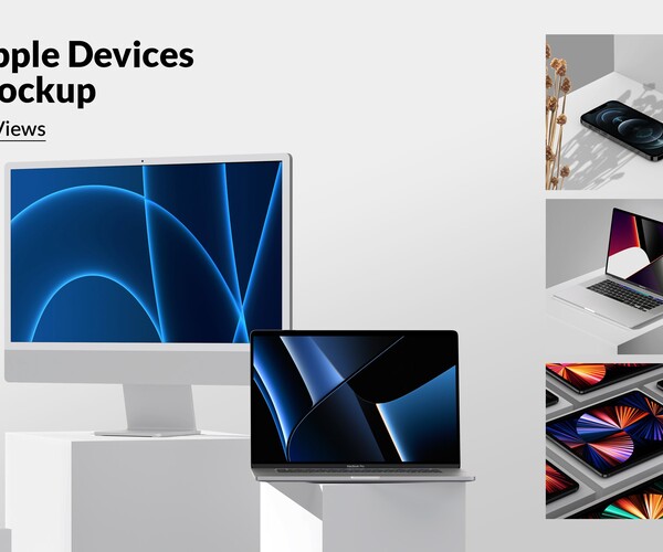 ArtStation - Apple/iOS Responsive Devices Mockup | Artworks