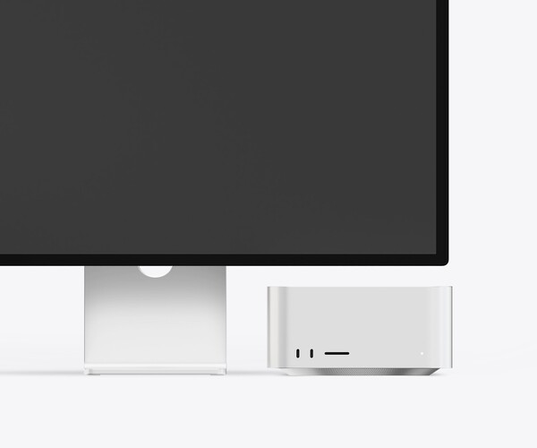 ArtStation - Apple Mac Studio Display Mockup | Artworks