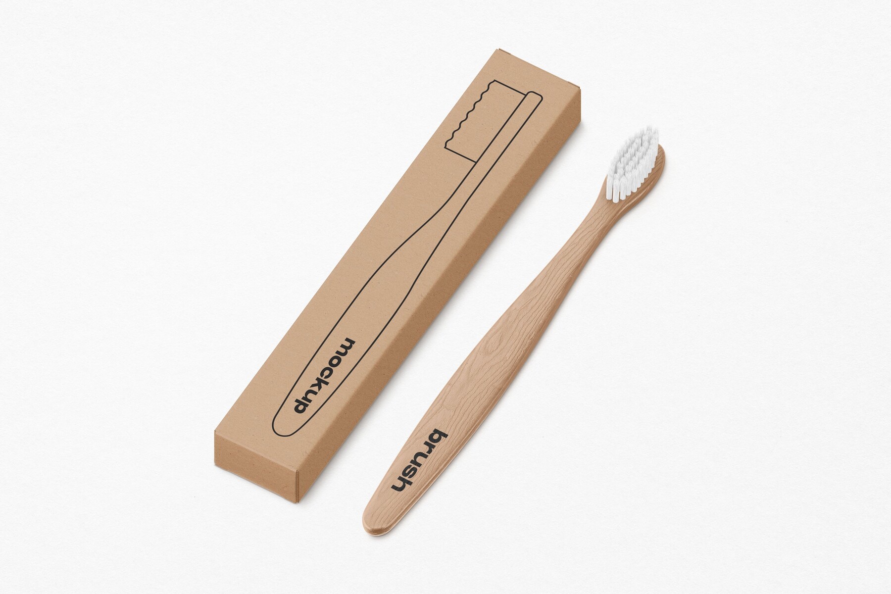 ArtStation - Bamboo Toothbrush Mockup | Artworks