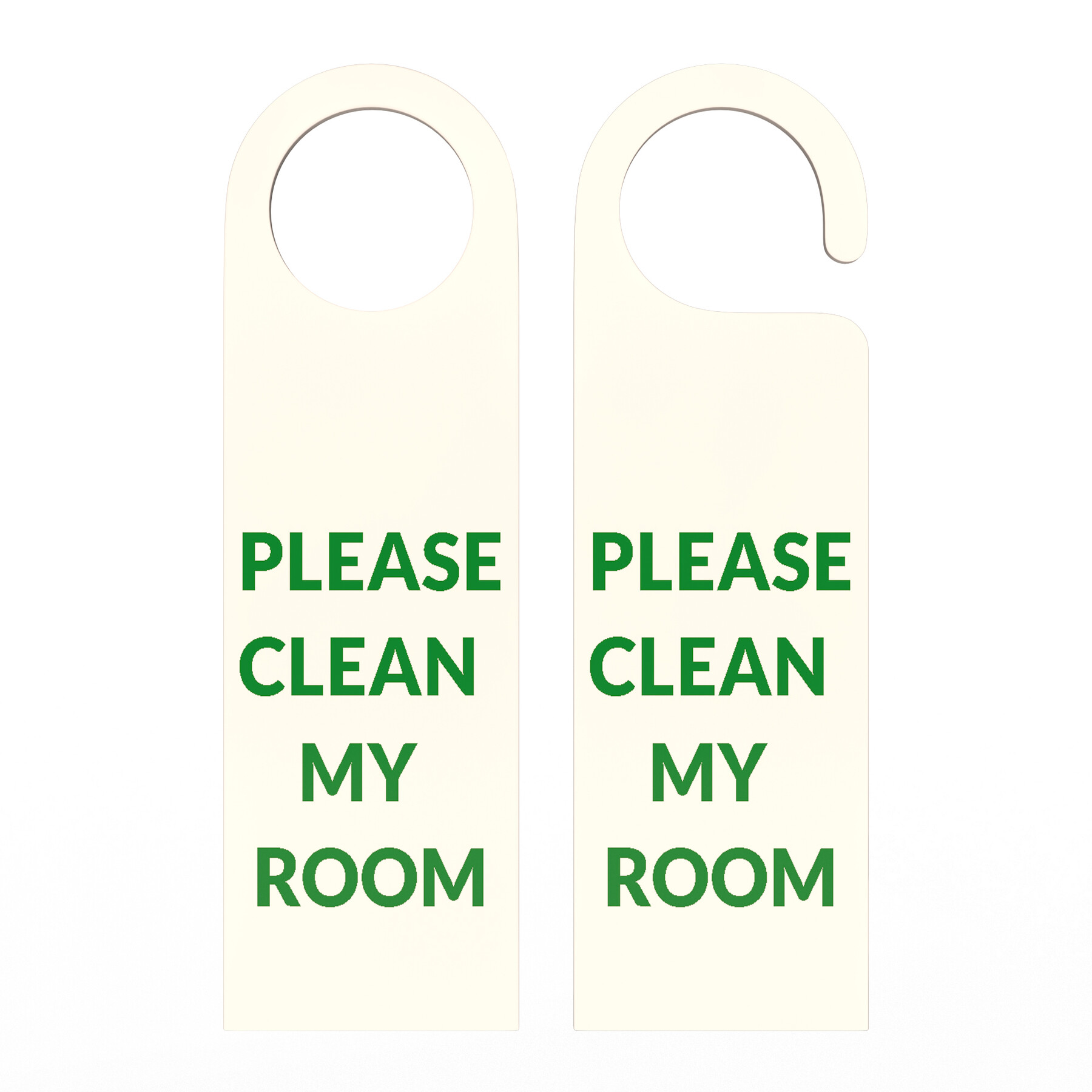 ArtStation - Door Hanger Tag Please Clean My Room | Resources