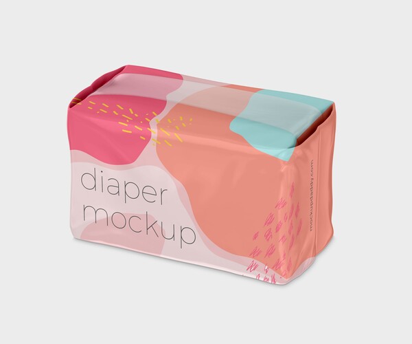 ArtStation - Diaper Mockup (Rectangular) | Artworks