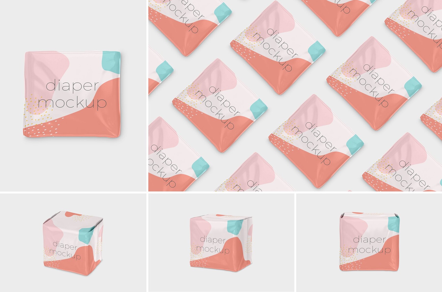 ArtStation - Diaper Mockup (Square) | Artworks