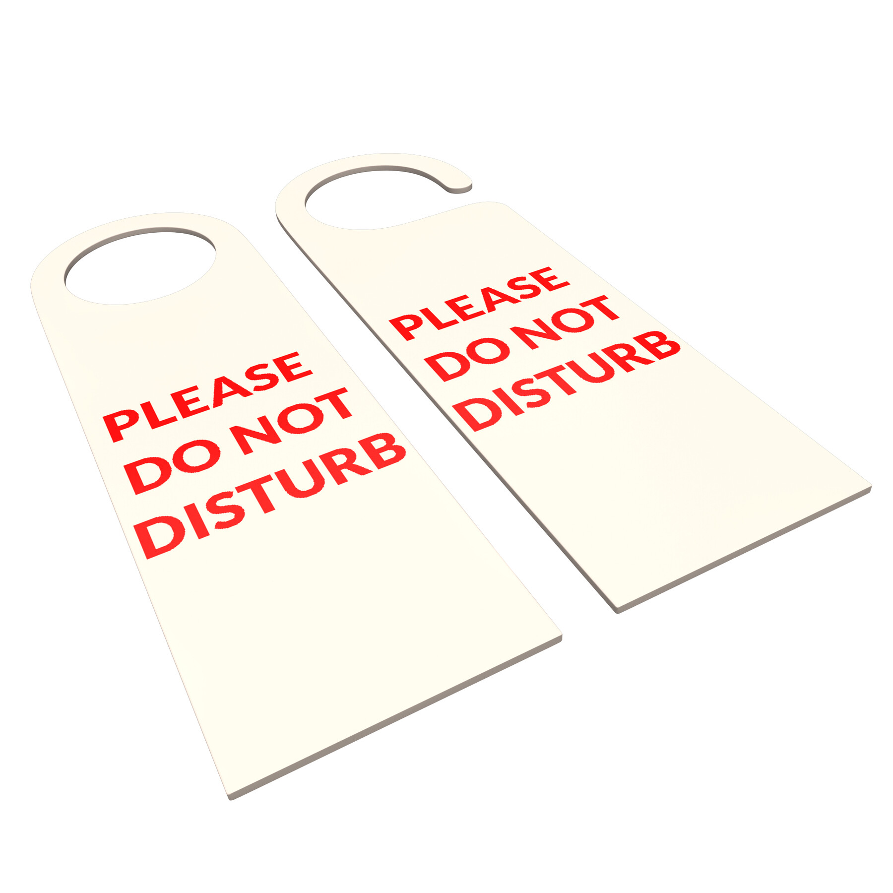 ArtStation - Door Hanger Tag Please Do Not Disturb | Resources