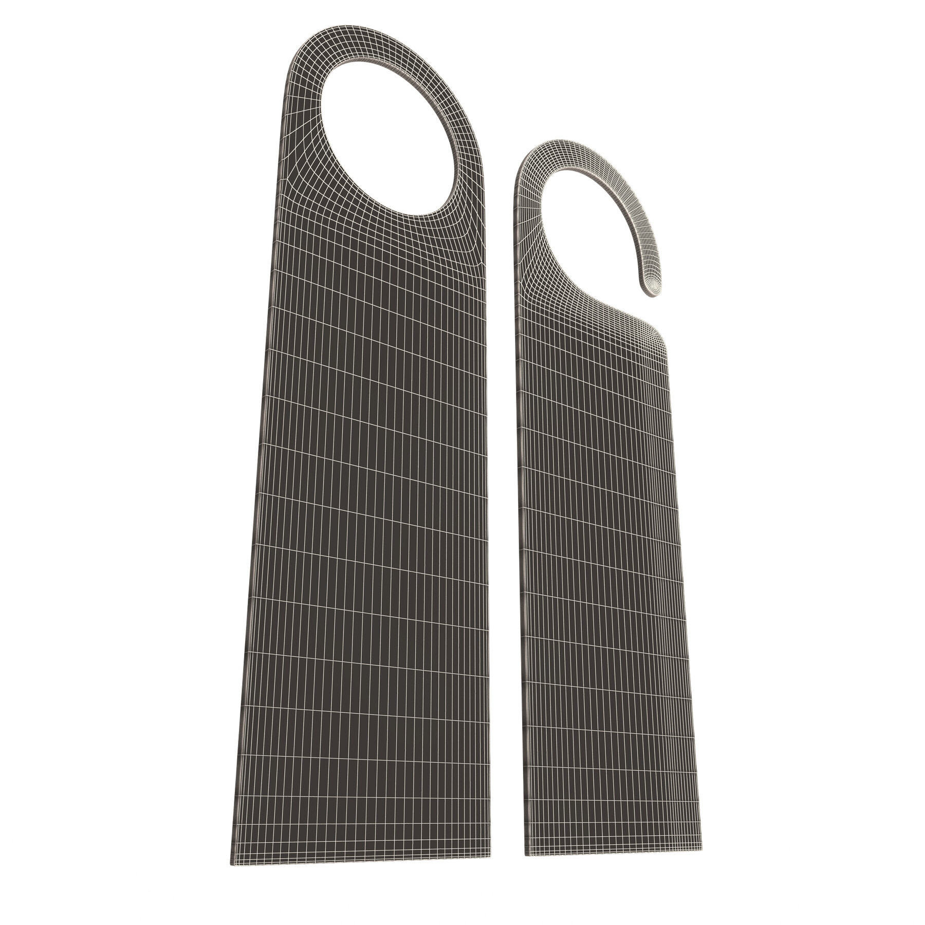 ArtStation - Door Hanger Tag Red | Resources