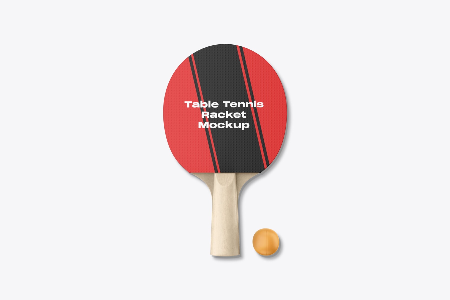 ArtStation - Table Tennis Racket & Ball Mockup | Artworks